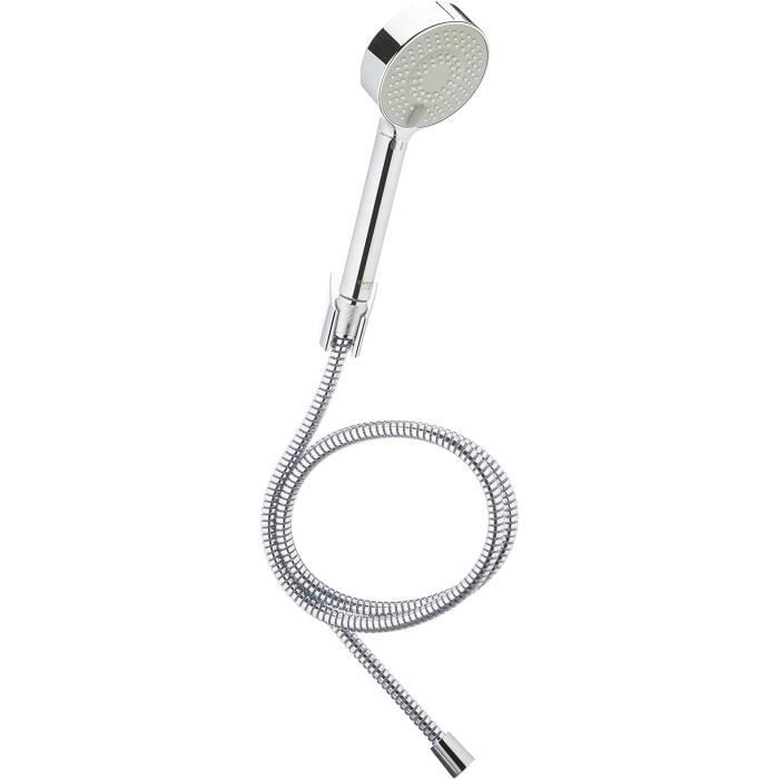 Douche Basic Jet Set De Douche (Douche À Main + Support + Flexible De Douche) | Pour Baignoire ...