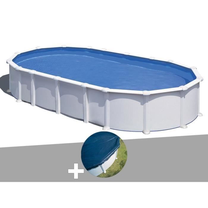 Kit piscine acier blanc Gré Atlantis ovale 10,20 x 5,75 x 1,32 m ... Kit piscine acier blanc Gré Atlantis ovale 10,20 x 5,75 x 1,32 m ...