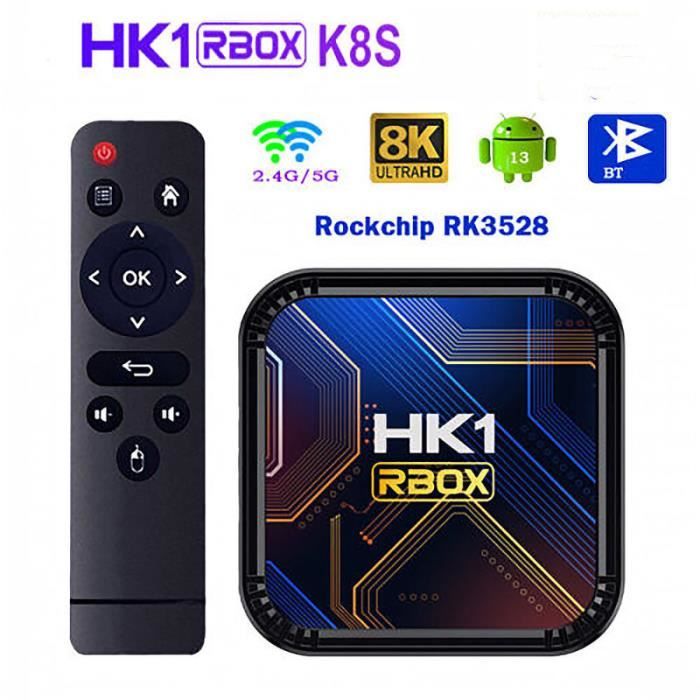 Boîtier TV - Smart TV Android TV Box 4Go RAM 32Go ROM - WiFi HD 8K H ...