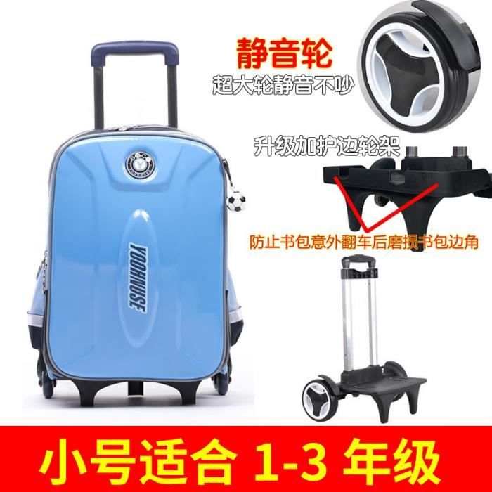 Trolley Bag Sac avec roulettes Portable sac Roulette Scolaire Bagages ...