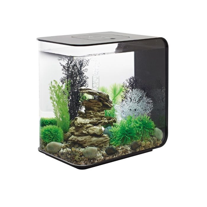 Oase Aquarium décoratif 30l led avec cadre noir - Flow 30 LED black ...
