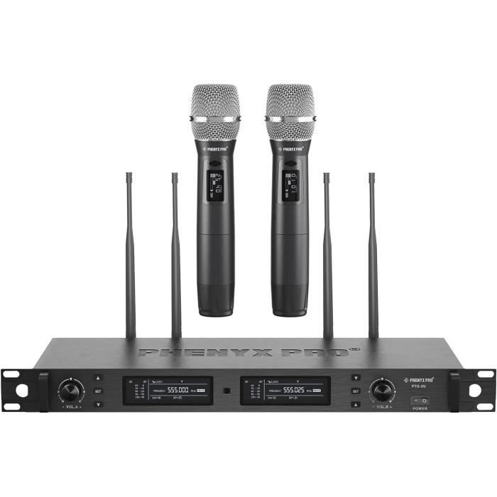 Système De Micro Sans Fil, Véritable Diversité Double, 2 Micros ...