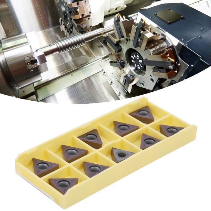 YOSOO Insertion CNC Lame de tournage de , TCMT16T308 Outils de matériel de lame de tournage CNC ...