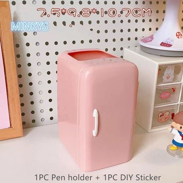 ETUI A STYLO,with 1 DIY sticker--porte stylo pour réfrigérateur avec 1 ...