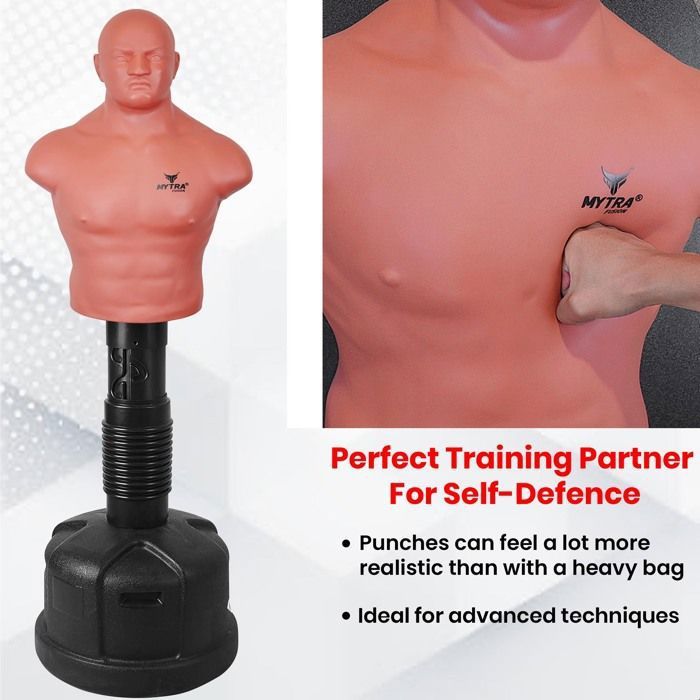 Mannequin de Boxe - Mytra Fusion - Buste Réglable - Résistant aux Coups ...