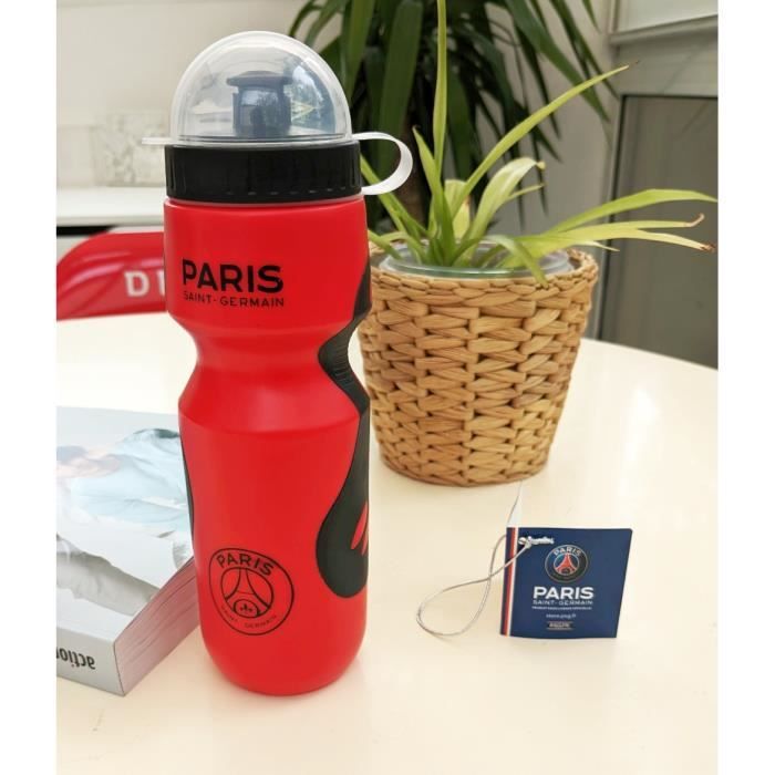 Gourde de sport - BARBACADO - PSG Paris-Saint Germain - 650 ml - Rouge ...