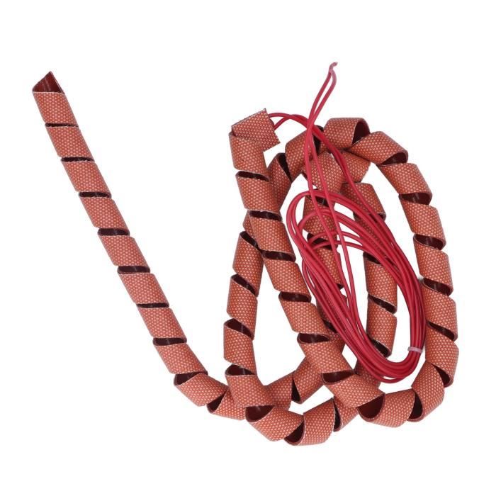 SHE - Ruban chauffant en silicone en spirale 220V 70W(12mm(0.47in ...
