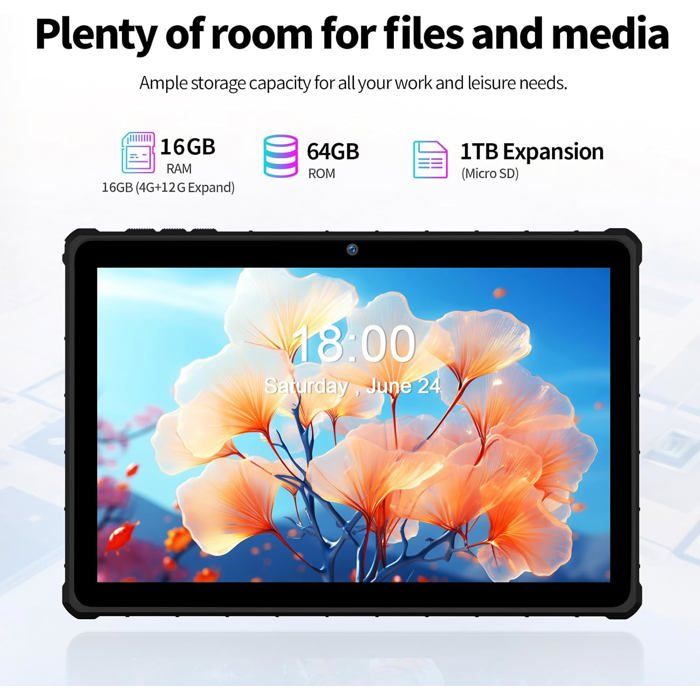 Tablette Pc Android 15 10" Avec 16 Go De Ram 64 Go De Rom, 1024 Go ...