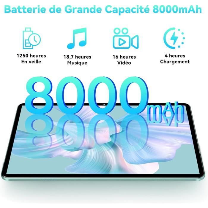 Ot6 Tablette Tactile Android 13 Wifi 6 - Tablette 10.1 Pouces 16+64Go ...