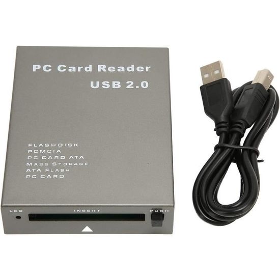 Lecteur De Carte Pcmcia Usb 2.0, Carte Pc Ata Pcmcia 68 Broches Haute ...