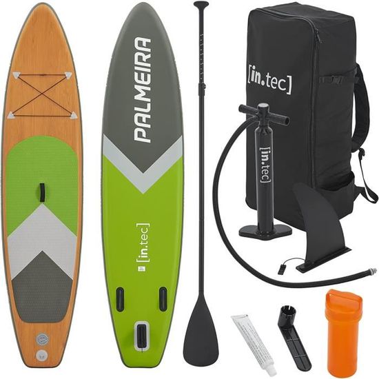 Stand Up Paddle Planche Gonflable Kit de Sup avec Pagaie Réglable Pompe ...