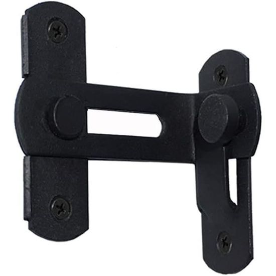 Verrou De Porte Pliable À 90 Degrés - Double Verrou De Porte De Grange ...