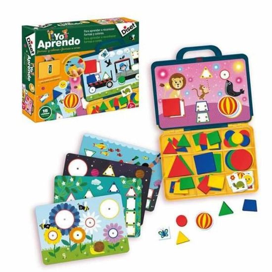 Diset Yo Aprendo Formes et Couleurs Jeu éducatif pour Enfants à partir ...