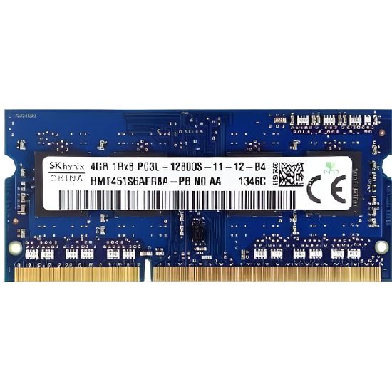 Barrette Mémoire RAM Sodimm 4Go DDR3 PC3-12800S Hynix HMT451S6AFR8A-PB N0 CL11 - Cdiscount ...