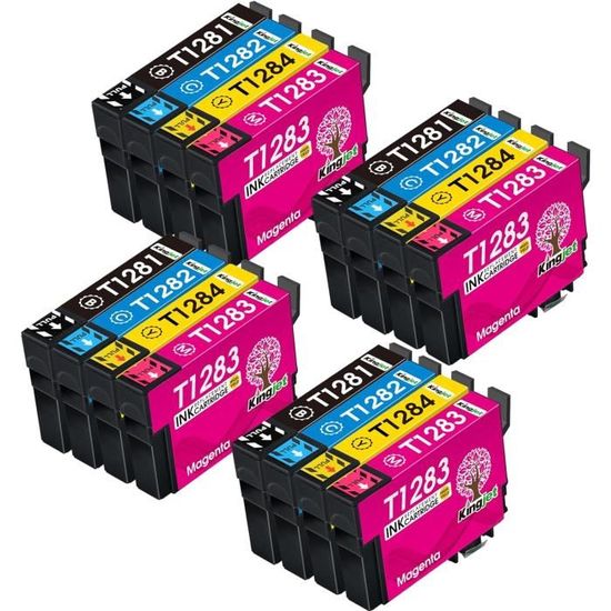 Ridgetube T1285 Cartouches D'Encre Compatibles Avec Epson T1285 T1281 ...