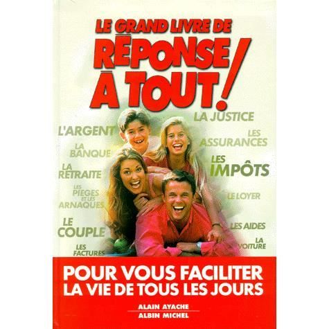 Le grand livre de reponses a tout - Cdiscount
