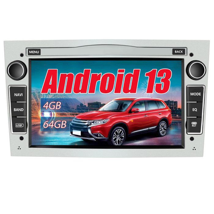 AWESAFE Autoradio 4G Android 13 4Go+64Go pour Opel, 7 Pouces Écran avec Carplay Android Auto USB ...