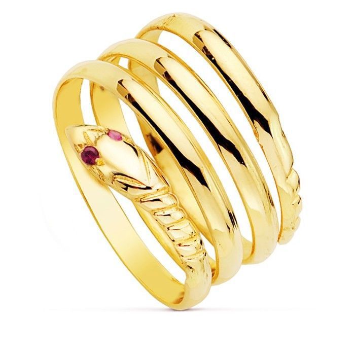 Anneau Inmaculada Romero TM Or jaune Doré Femme Doré - Achat / Vente ...
