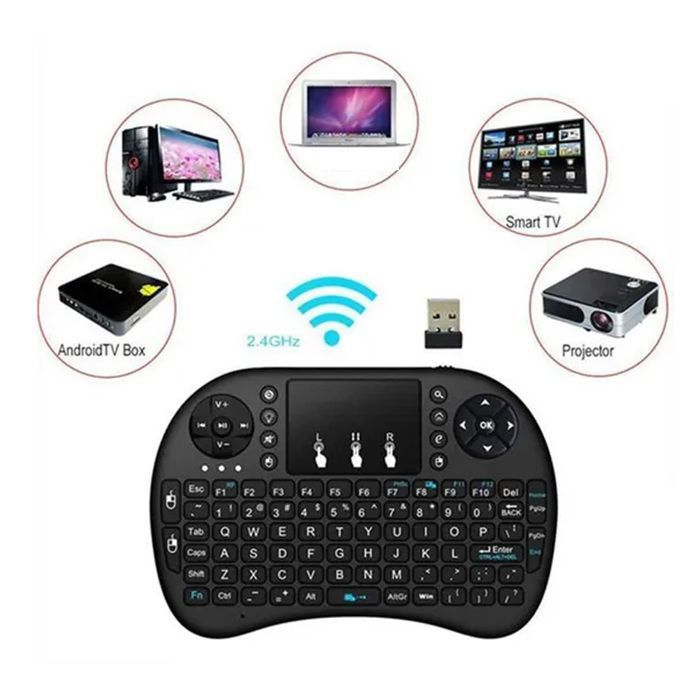 Mini clavier sans fil - TD® - Noir - Pavé tactile - Tablette et PC ...