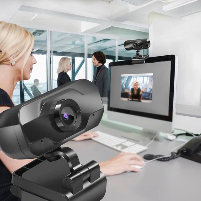 Caméra webcam 720p HD mégapixels USB2.0 avec clip MIC pour ordinateur ...