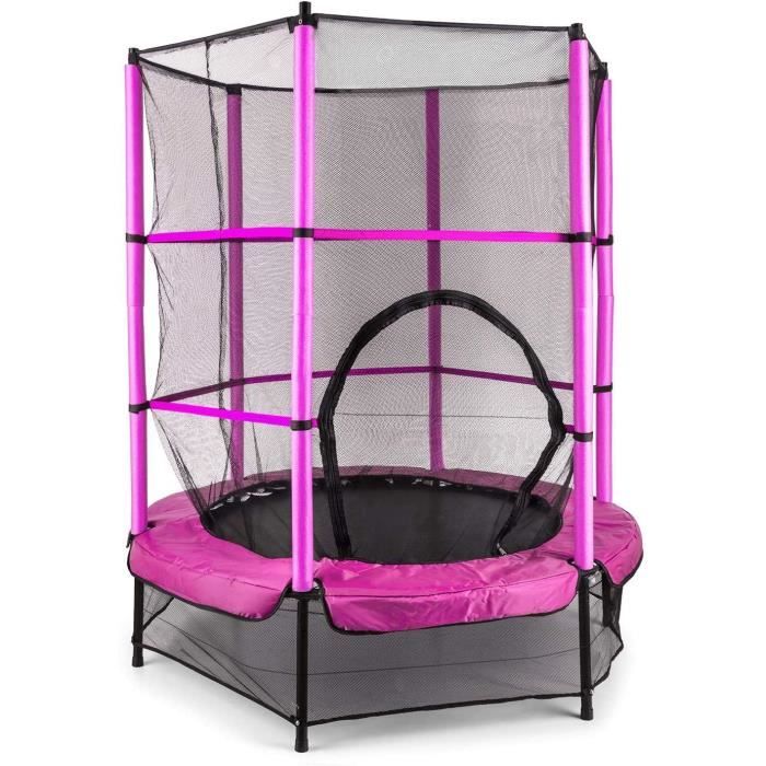 Trampoline extérieur Enfant, Adapté au Jardin, Enfants de Plus de 3 Ans ...