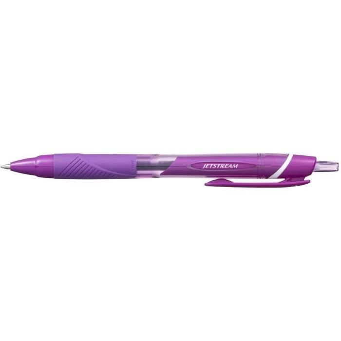 Stylo Bille Rétractable-Lot de 3 stylos à encre Violet corps Violet ...