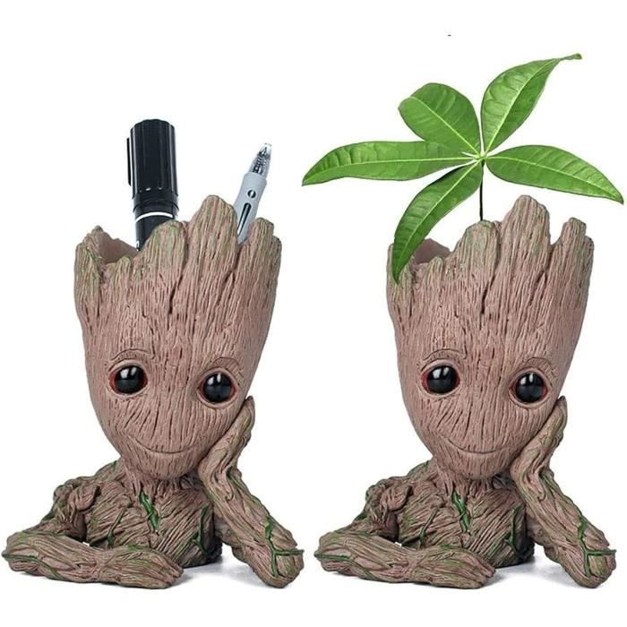 Ecosides Bébé Groot Pot De Fleurs,Baby Groot Pot À Plantes Succulentes ...