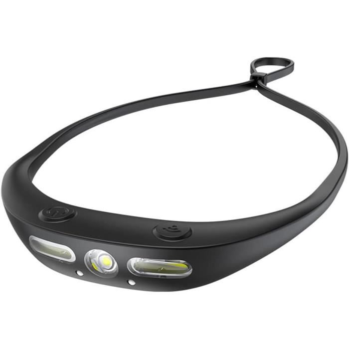 Xpg Lampe Frontale Cob Avec Capteur De Vague Intelligent Led De Type C Rechargeable Par Usb ...