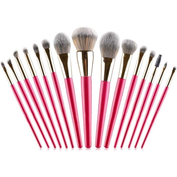 Maquillage Multifonction Brosse 15 Ensemble Complet D'Outils De ...