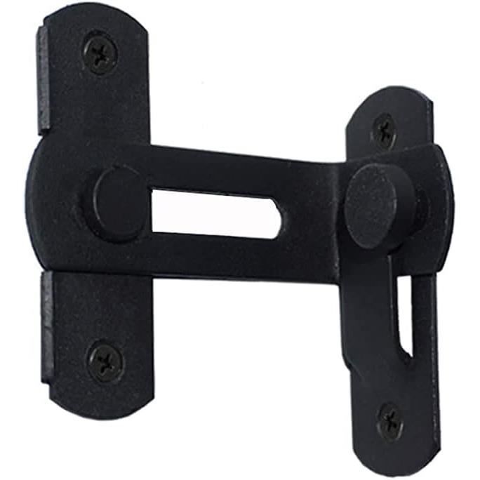 Verrou De Porte Pliable À 90 Degrés - Double Verrou De Porte De Grange ...