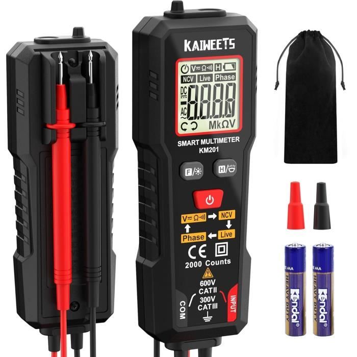 Multimètre Numérique, Multimètre Auto, Mesure Intelligente, Multimètre ...