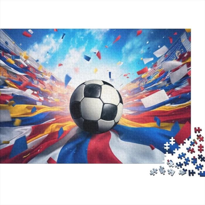 Football Puzzle Enfant, 1000 Pièces Puzzle Animaux Enfant, Jouet ...