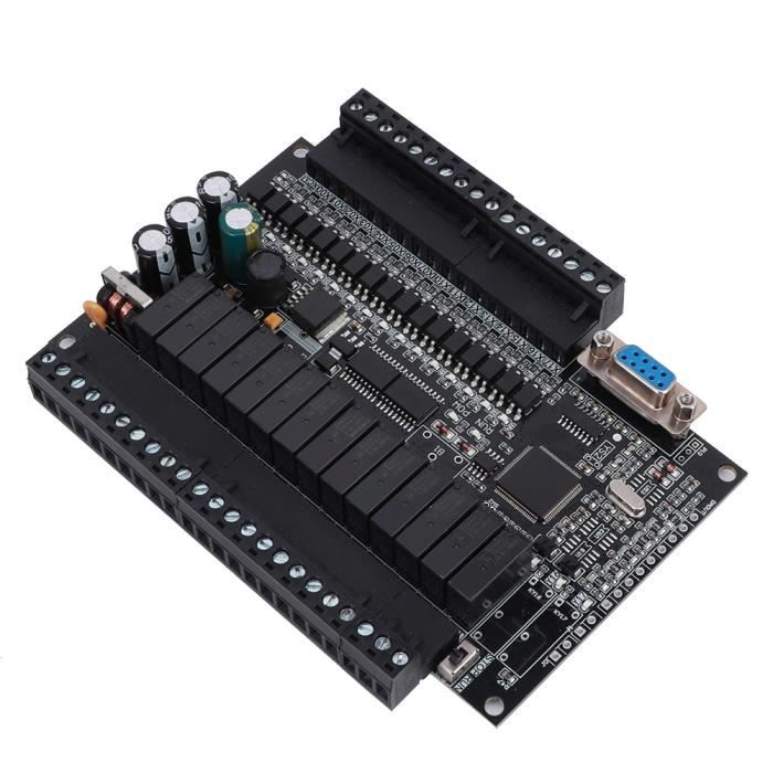 Tableau de commande industriel Le contrôleur logique programmable PLC ...