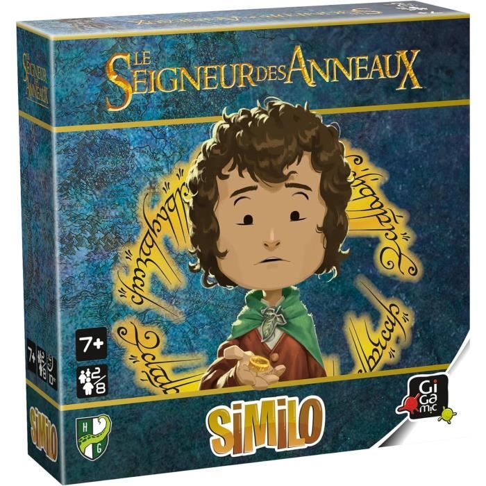Gigamic SIMILO Le Seigneur des Anneaux ! Jeu de déduction Coopératif - Cdiscount Jeux - Jouets