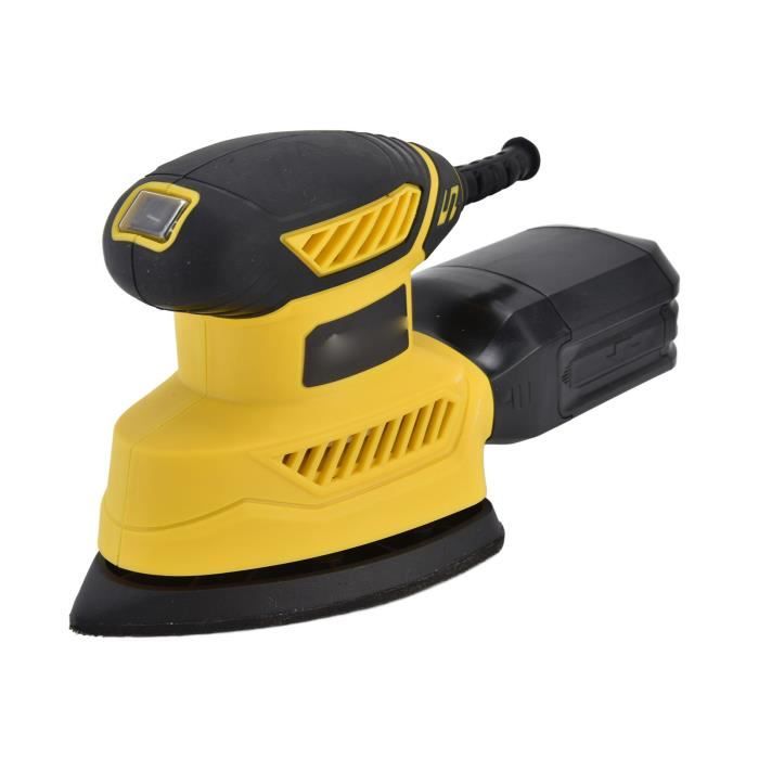 HURRISE ponceuse portative Ponceuse triangulaire 130W ponceuse ...