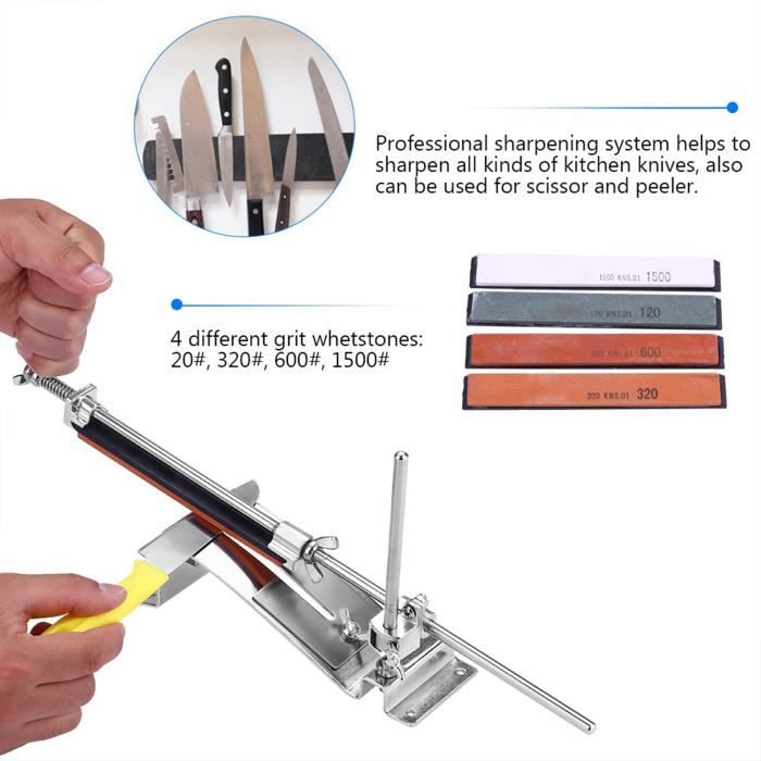 Aiguiseur de couteaux de cuisine Sharpemaker Kits System Professionnel aiguiseur de couteaux ...