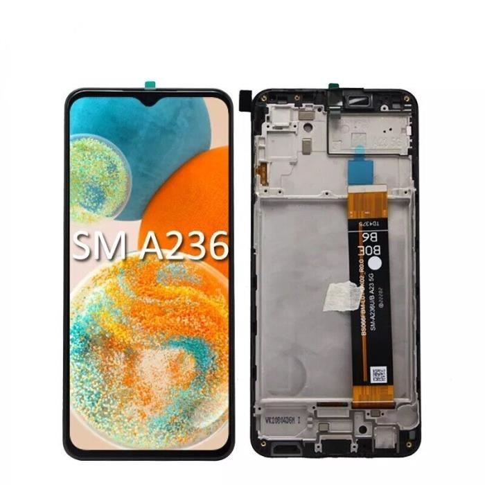 Écran LCD Samsung Galaxy A23 5G (A236B) Noir + Châssis - Cdiscount ...