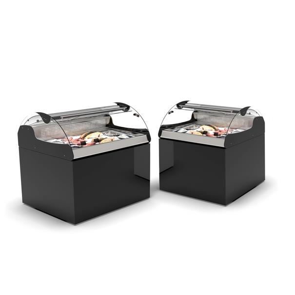 Meuble Compacte avec Rangement pour Vitrine Réfrigérée VX2 - VX3 - Sayl ...