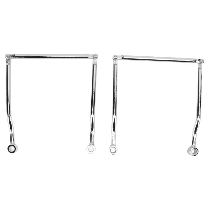 PAL Barres de support de montage de sacoche de selle latérale de moto ...