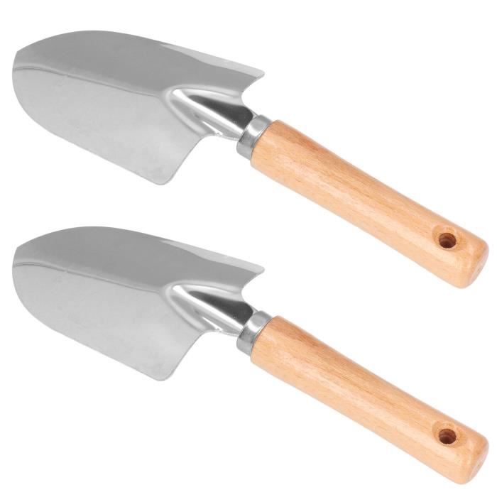 Pelle à sol de jardin en acier inoxydable YOSOO - 2 pièces avec échelle ...