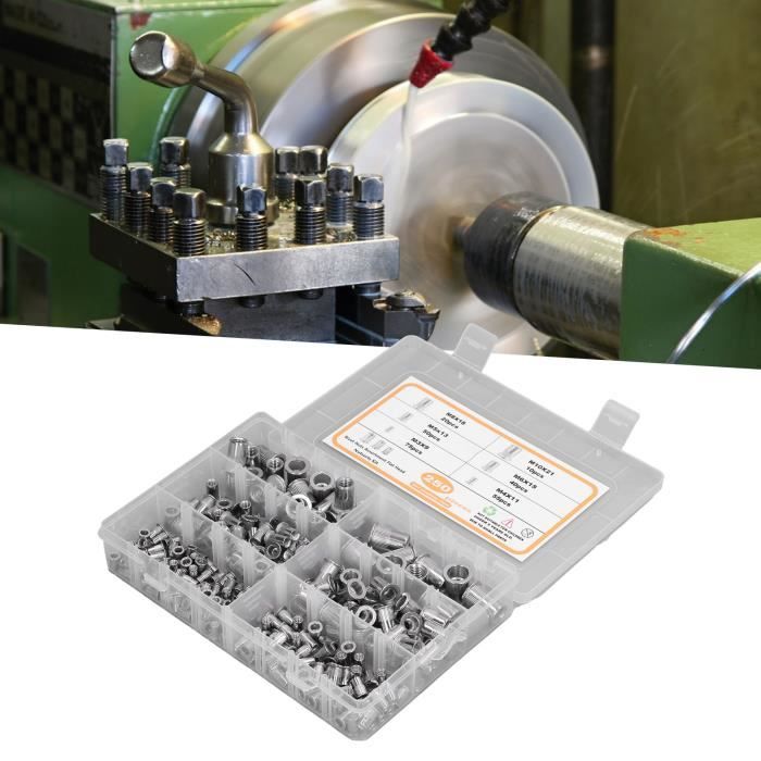 ZJCHAO Écrou à rivets Écrou à Riveter, écrous à Insert fileté Filetage ...