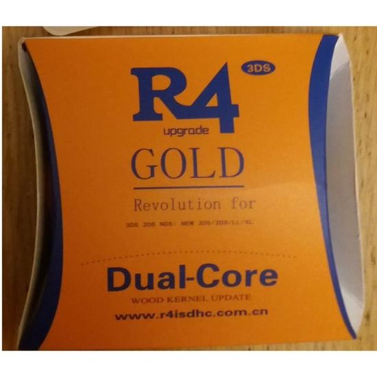 Carte de Jeu R4 Gold 2023 - ONEVER - Compatible DS, DSi, 2DS, 3DS, New ...