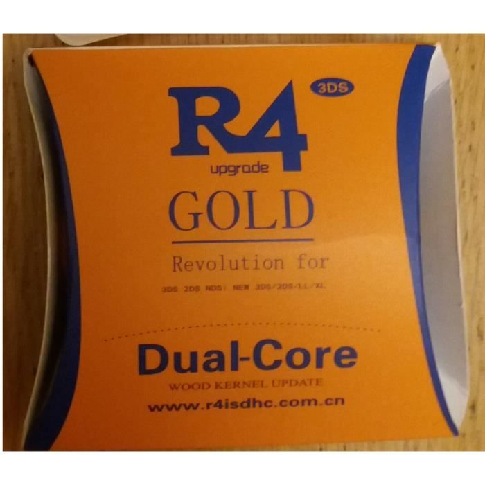 Carte de Jeu R4 Gold 2023 - ONEVER - Compatible DS, DSi, 2DS, 3DS, New ...