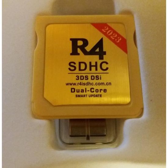 Carte de Jeu R4 Gold 2023 - ONEVER - Compatible DS, DSi, 2DS, 3DS, New ...