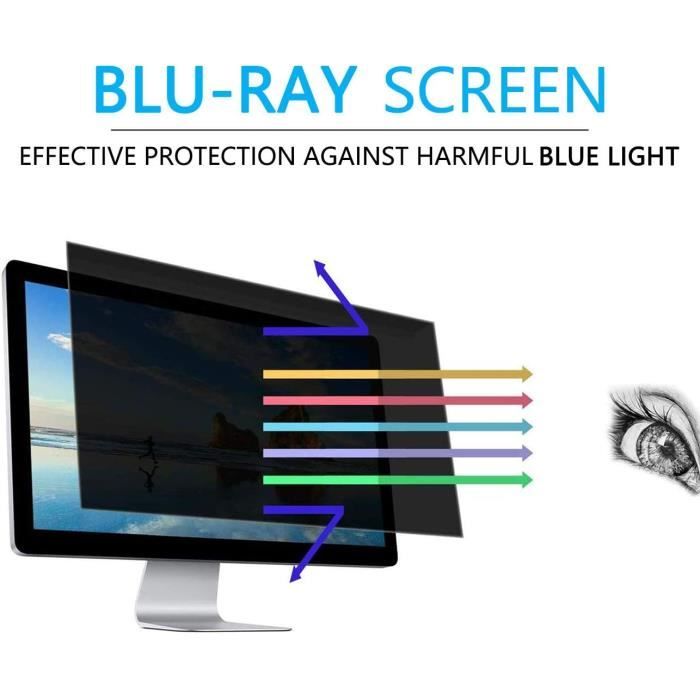 Filtre De Confidentialité Pour Moniteur Widescreen Computer Desktop ... Filtre De Confidentialité Pour Moniteur Widescreen Computer Desktop ...