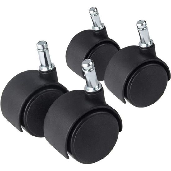 4X Roues Pivotantes,Roulettes De Meuble,1,5 Pouces Roulettes De Roue En ...