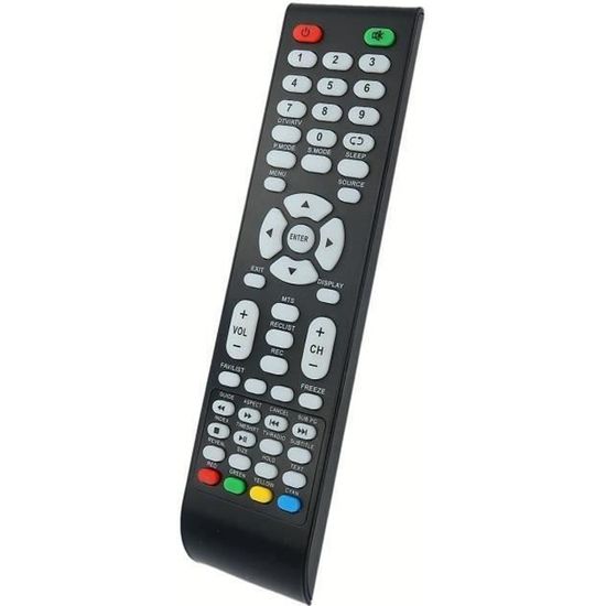 Télécommande de Remplacement SMART-TECH EXCLUSIV LE-2419D LE-32D7 LE ...