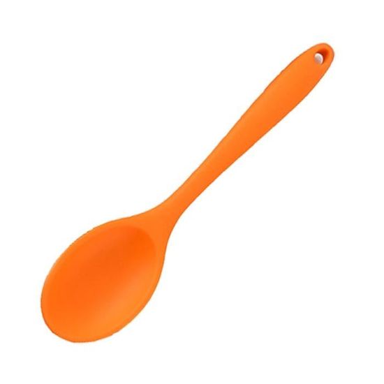 Couverts,Petites cuillères à soupe en Silicone pour enfants servant une ...
