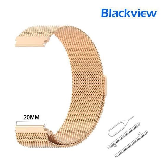 Blackview Bracelet de Montre Metal Magnétique Boucle Ardillon Générique ...