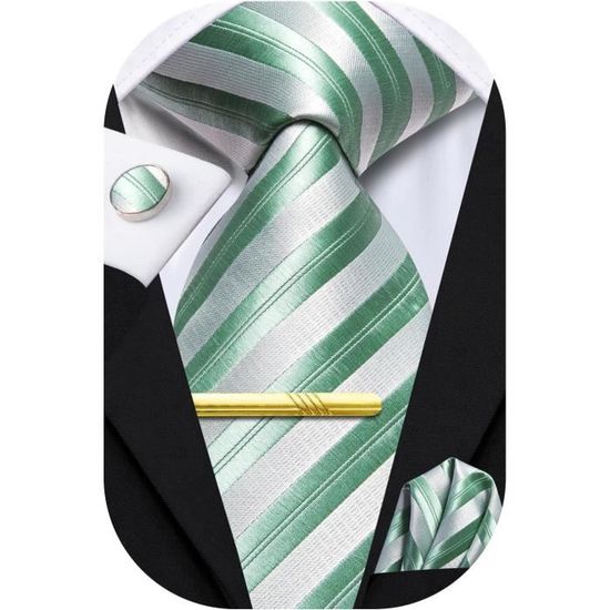 Cravates Pour Homme - Ensemble De 4 Pièces - Cravate De Poche Carrée ...